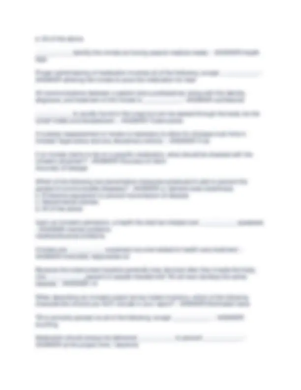 Basic County Corrections Modules 1- 12 Test Exam Questions And Correct ...