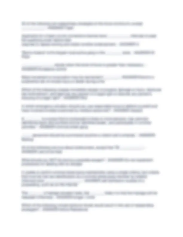 Basic County Corrections Modules 1- 12 Test Exam Questions And Correct ...