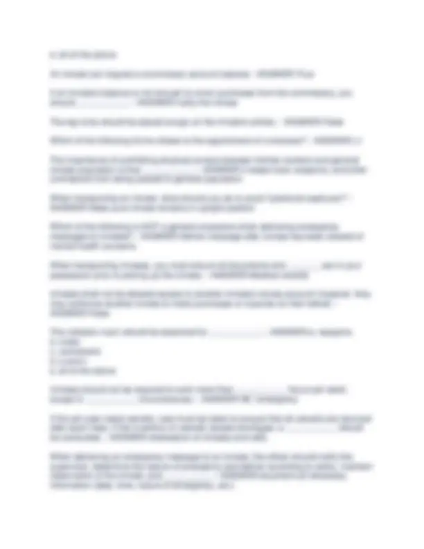 Basic County Corrections Modules 1- 12 Test Exam Questions And Correct ...