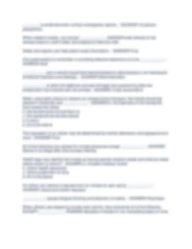 Basic County Corrections Modules 1- 12 Test Exam Questions And Correct ...