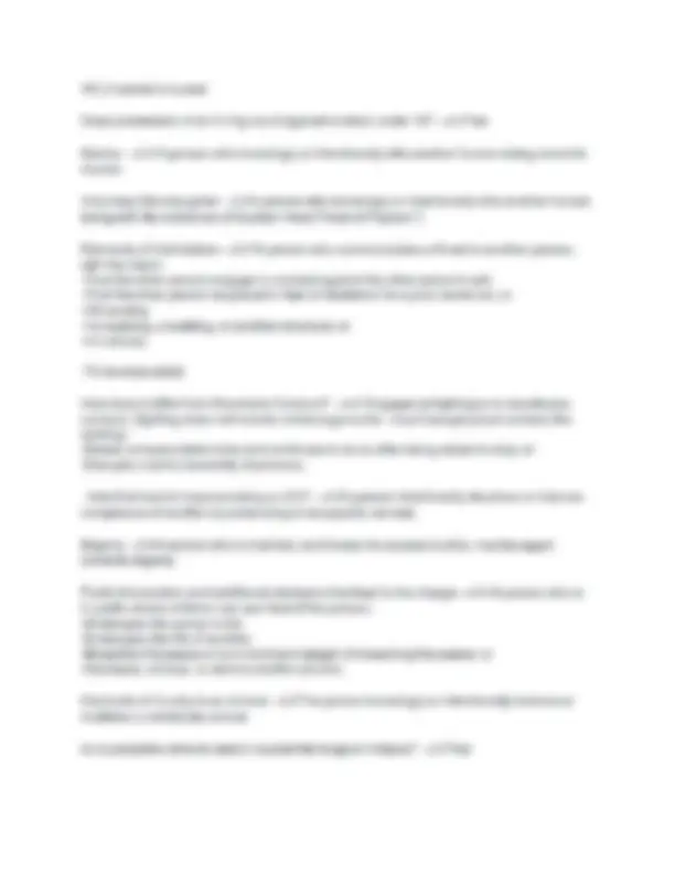 Criminal Law Study Guide Practice Exam Questions and Answers. | Exams ...