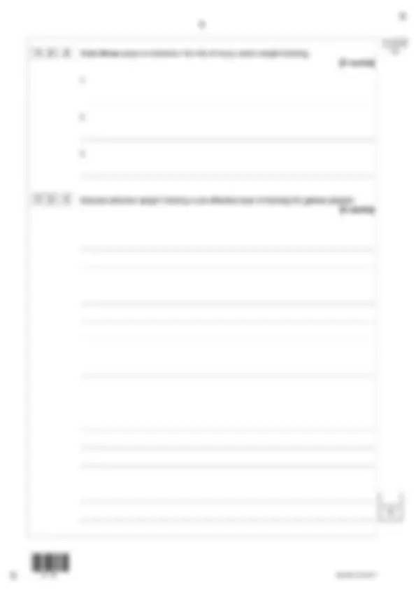 Actual 2024 AQA GCSE PHYSICAL EDUCATION 8582/1 Paper 1 Merged Question ...