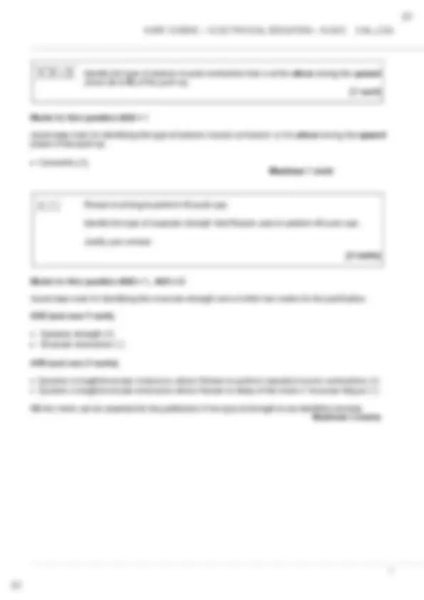 Actual 2024 AQA GCSE PHYSICAL EDUCATION 8582/1 Paper 1 Merged Question ...