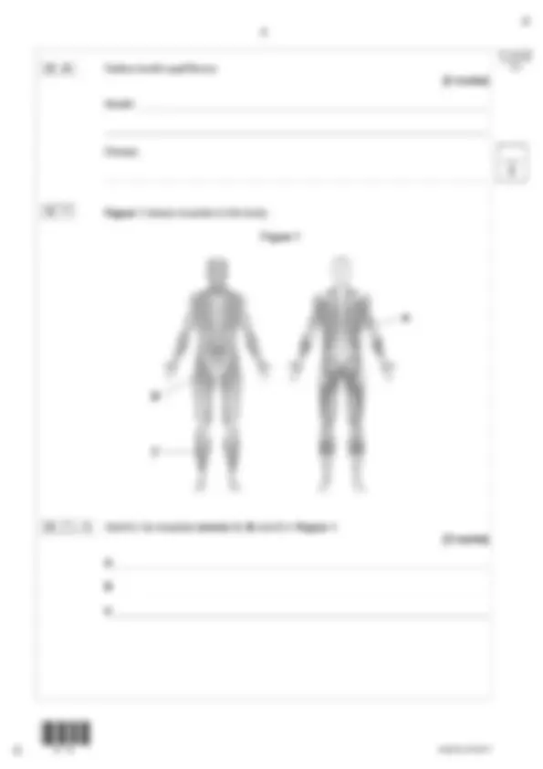 Actual 2024 AQA GCSE PHYSICAL EDUCATION 8582/1 Paper 1 Merged Question ...