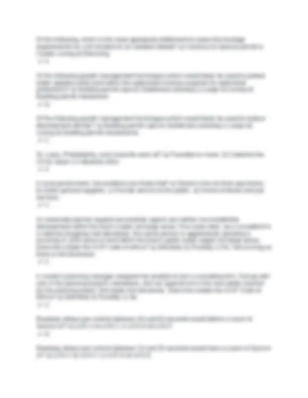 Urban Planning and Zoning Exam Questions and Answers | Exams Social ...