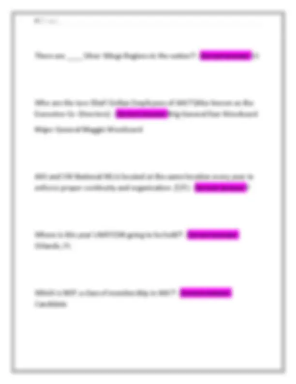 AAS National Test Review: Questions and Answers for Arnold Air Society ...