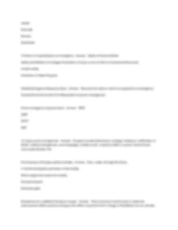 Correctional Officer Basic Training Exam: Comprehensive Q&A Guide | Exams Law | Docsity