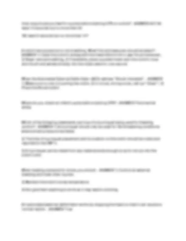 POST FIRST RESPONDER FIRST AID, CPR AND AED EXAM QUESTIONS AND CORRECT ...