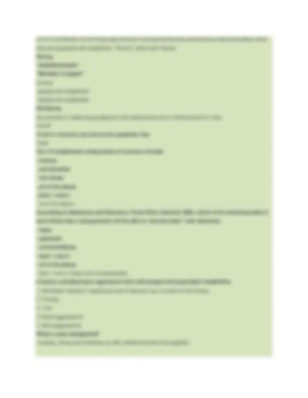 Behavioral Health Case Management Exam Study Guide | Exams Health ...
