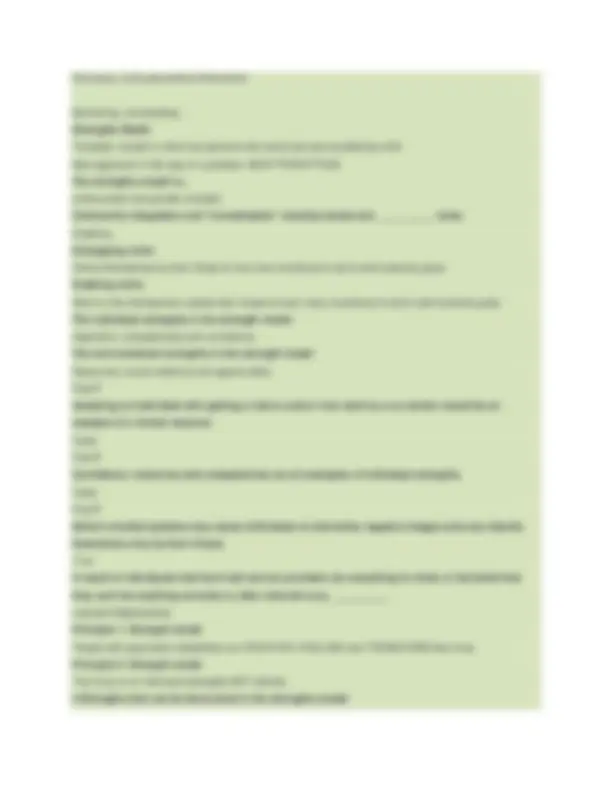 Behavioral Health Case Management Exam Study Guide | Exams Health sciences | Docsity