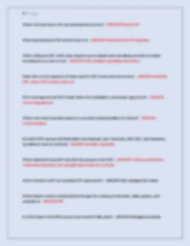 Risk Management & Prep of SOP for Ammo & Exp Exam Questions with ...