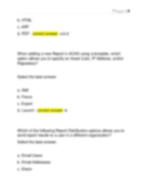 ACAS BEST PRACTICE KNOWLEDGE EXAM 1, 2, 3, 4, 5 & 6 (BPG EXAM 1 6) 2025 ...