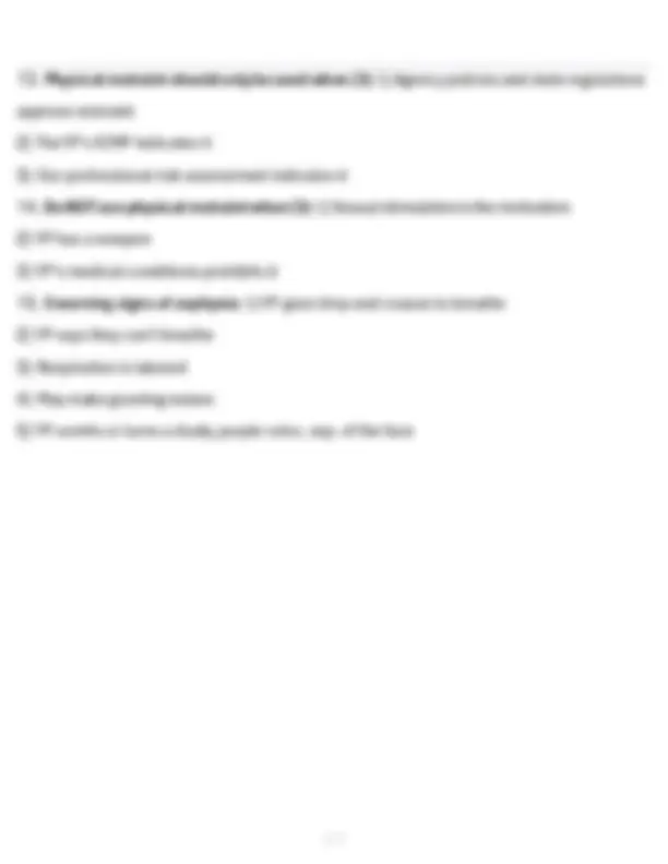 TCI Training Test Questions and Verified Answers 100% | Exams Nursing ...