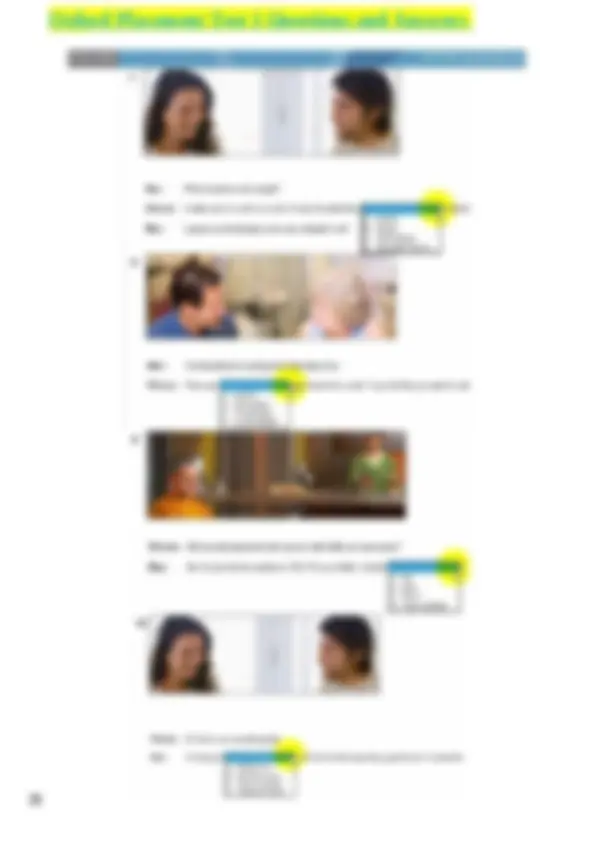 Oxford English Online Placement Test Questions and Answers | Exams ...