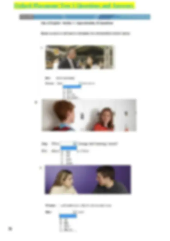 Oxford English Online Placement Test Questions and Answers | Exams ...