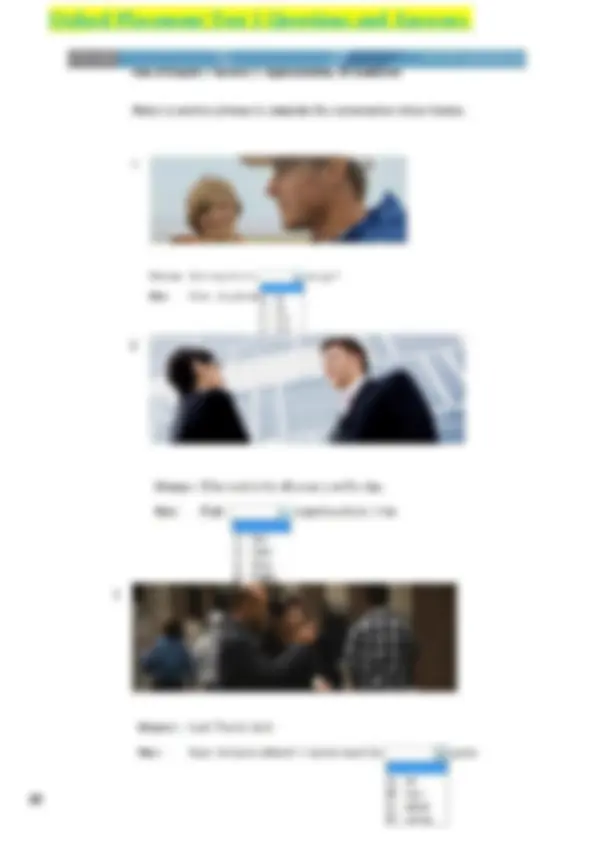 Oxford English Online Placement Test Questions and Answers | Exams ...