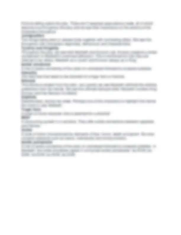 Macbeth: Key Themes and Literary Devices | Exams English Literature ...