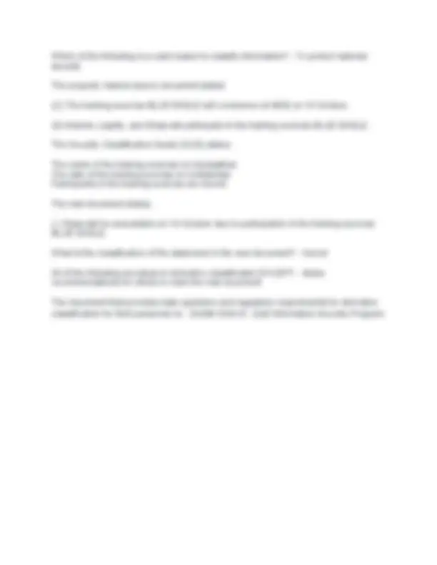 Derivative Classification MOSTLY ASKED QUESTIONS 2025 UPDATE!!!!.pdf ...