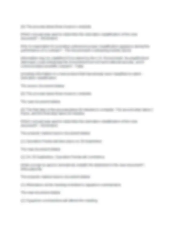 Derivative Classification MOSTLY ASKED QUESTIONS 2025 UPDATE!!!!.pdf ...