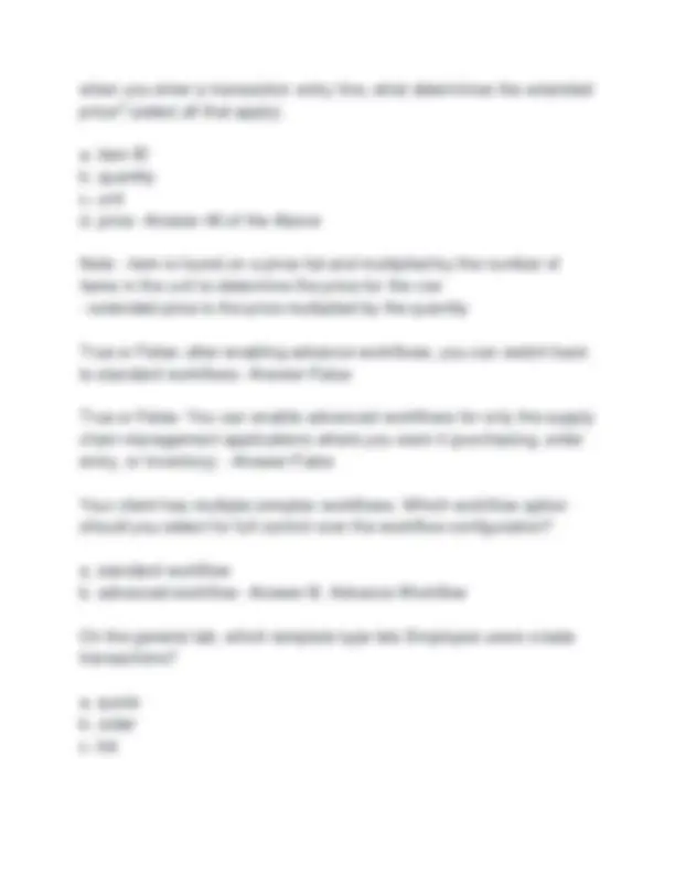 Sage Intacct Implementation Actual Exam 2025 Sage Intacct ...