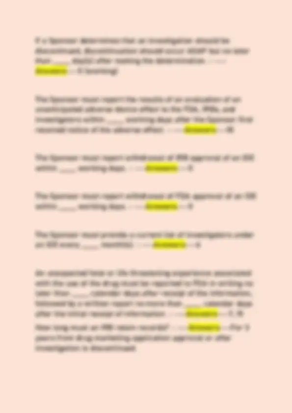 SOCRA Exam: Key Regulatory Timelines for Clinical Trials | Exams ...