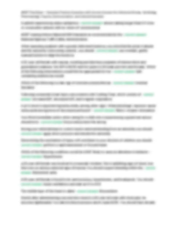 AEMT Final Exam – Complete Practice Questions with Correct Answers for ...