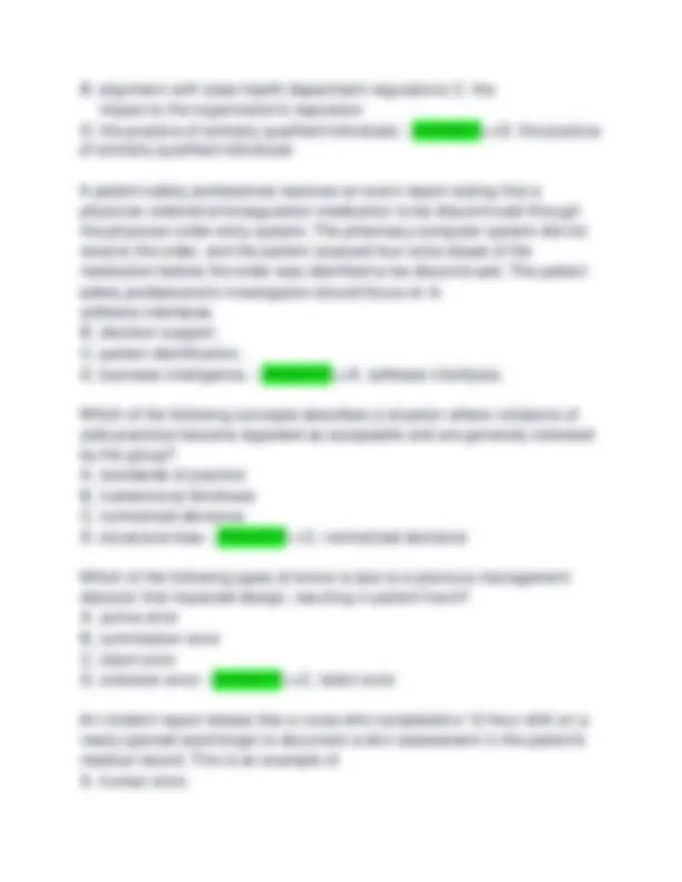 CPPS IHI Practice Exam 2025-2026 Complete Questions & Answers (Solved) 100% Correct | Exams ...