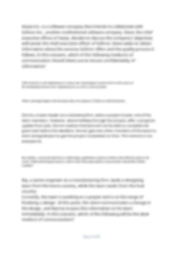 Liberty University Bus Quiz 1 Exam Questions And Answers Exams Nursing Docsity