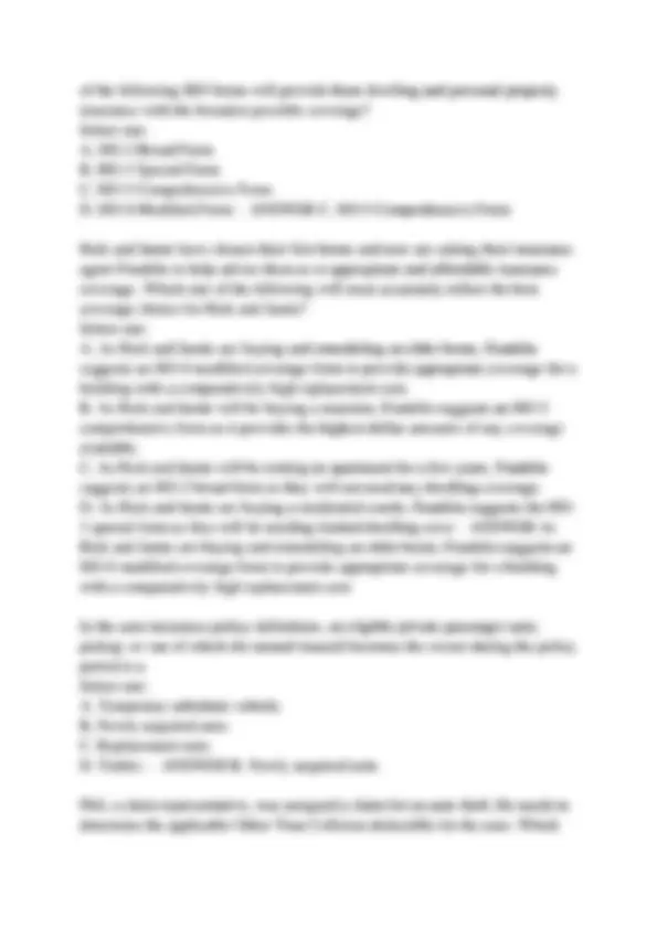 AINS 102 COMPLETE EXAM QUESTIONS AND ANSWERS | Exams Advanced Education ...