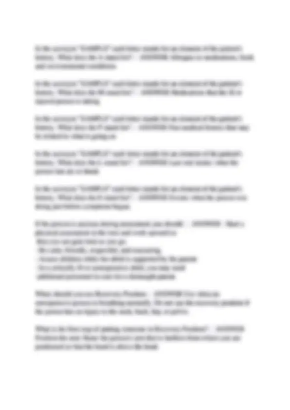 SGE - STARGUARD ELITE LIFEGUARD MODULE 4 EMERGENCY CARE | Exams ...