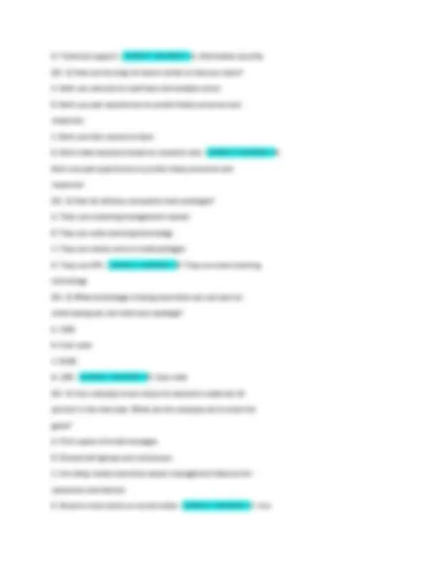 ITE 152 PRACTICE EXAM AND STUDY GUIDE NEWEST 2025 300 QUESTIONS AND ...