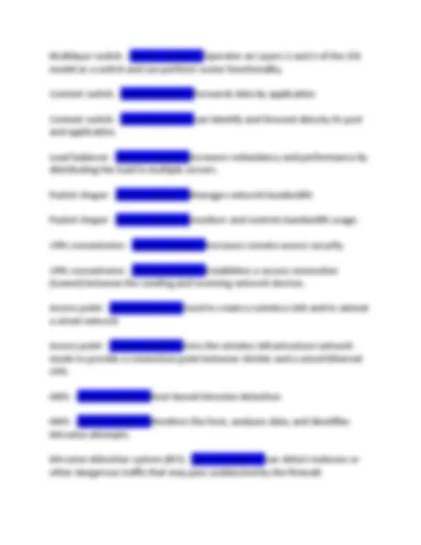 Networking Essentials: LAN, WAN, Topologies & Devices | Exams Wireless Networking | Docsity