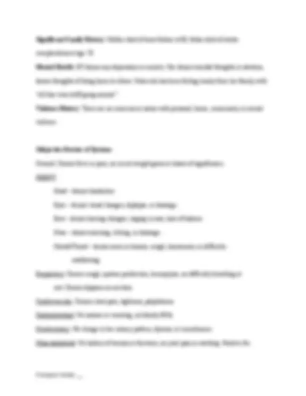 NURS MISCWk9Grand Round SOAP Note | Exams Nursing | Docsity