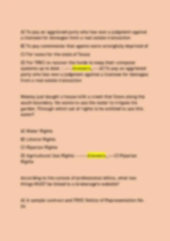 Aceable Real Estate Exam Prep: Questions and Answers 2025/2026 | Exams ...