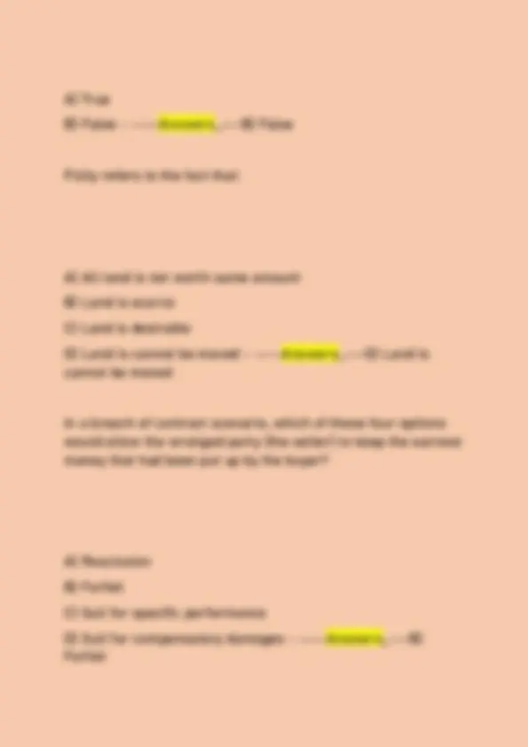 Aceable Real Estate Exam Prep: Questions and Answers 2025/2026 | Exams ...