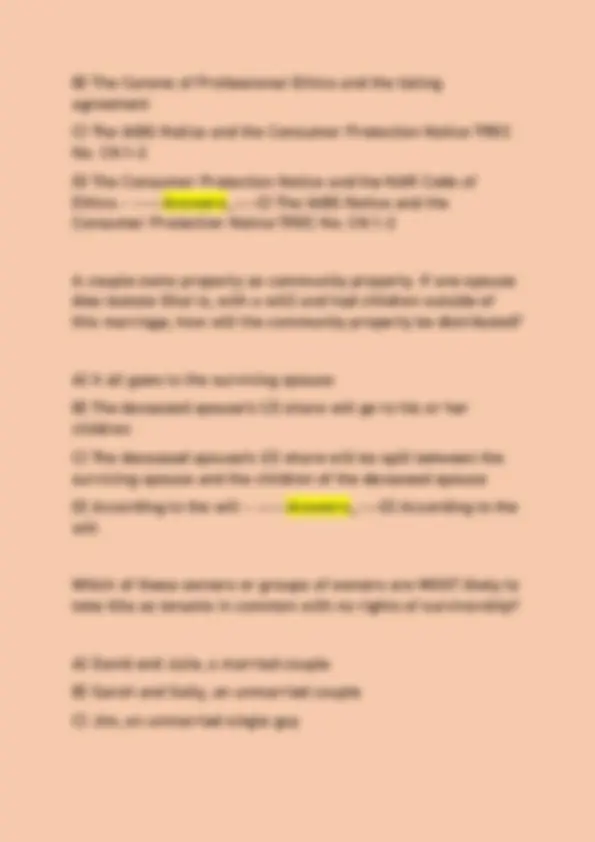 Aceable Real Estate Exam Prep: Questions and Answers 2025/2026 | Exams ...