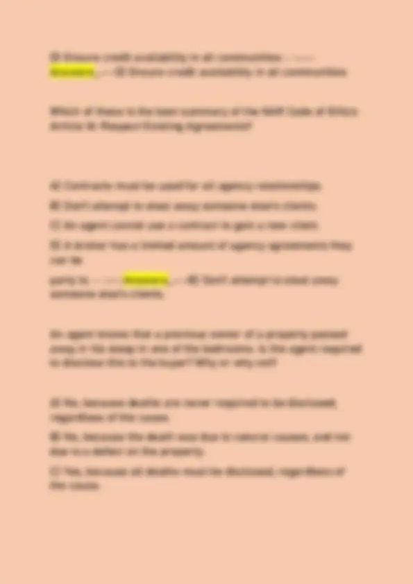 Aceable Real Estate Exam Prep: Questions and Answers 2025/2026 | Exams ...