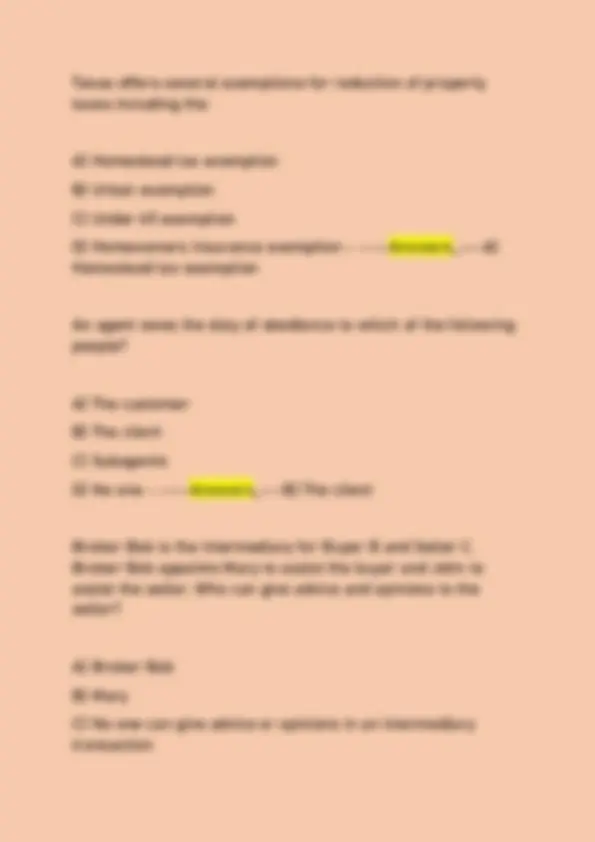 Aceable Real Estate Exam Prep: Questions and Answers 2025/2026 | Exams ...