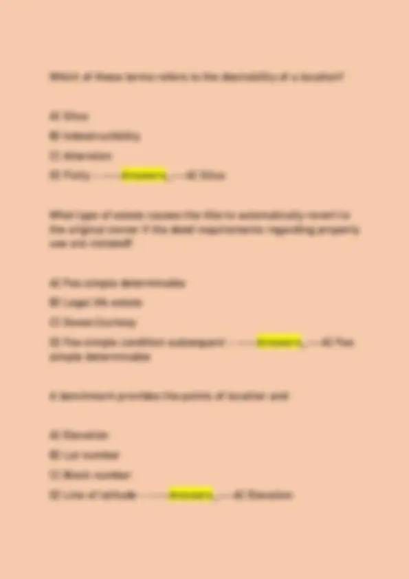 Aceable Real Estate Exam Prep: Questions and Answers 2025/2026 | Exams ...