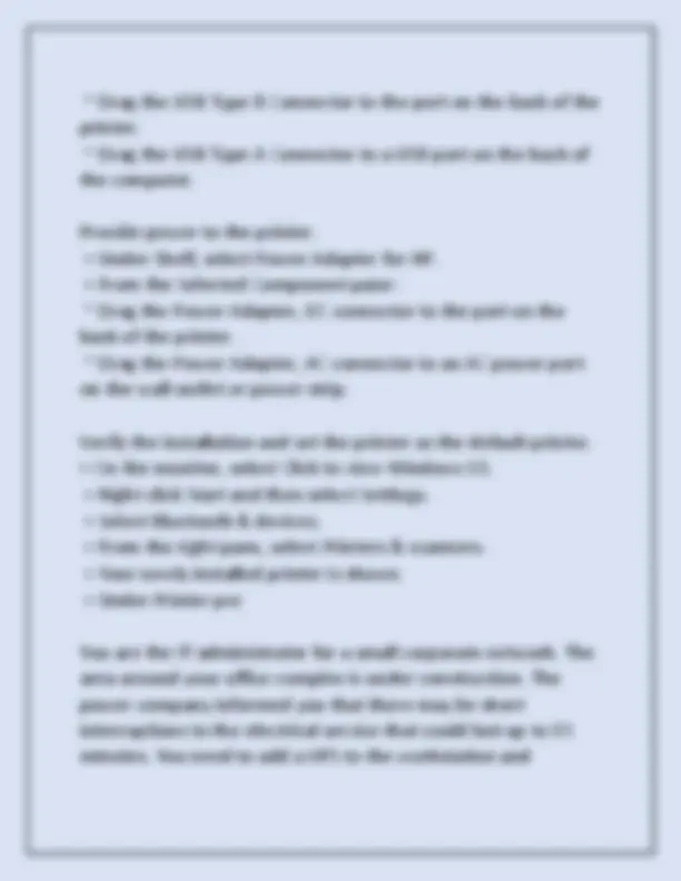 A.3 TESTOUT PC PRO CERTIFICATION PRACTICE EXAM QUESTIONS AND VERIFIED ...