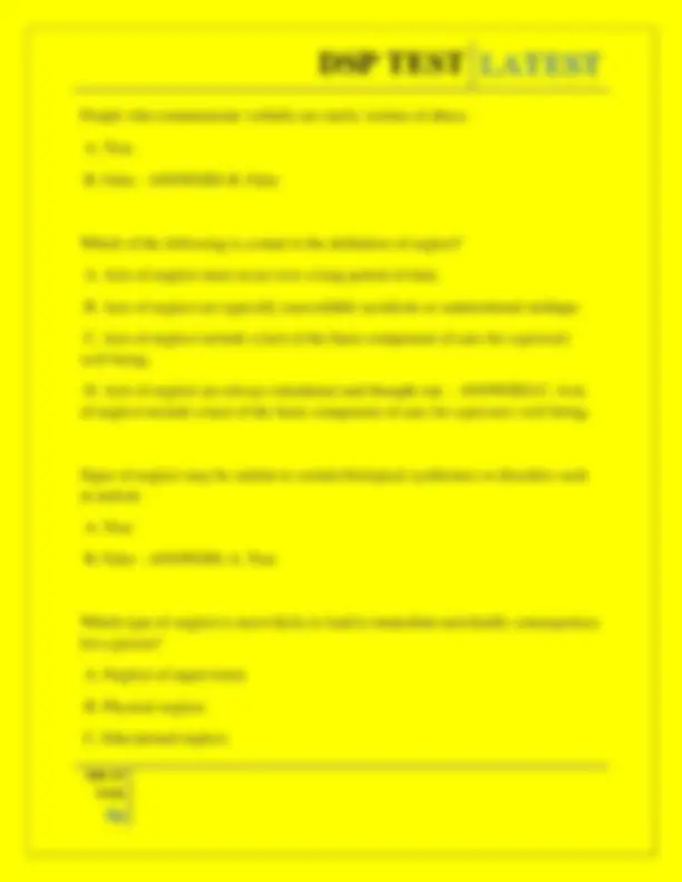 DSP TEST QUESTIONS AND ANSWERS 2025 | Exams Advanced Education | Docsity