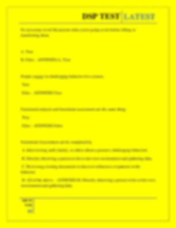 DSP TEST QUESTIONS AND ANSWERS 2025 | Exams Advanced Education | Docsity