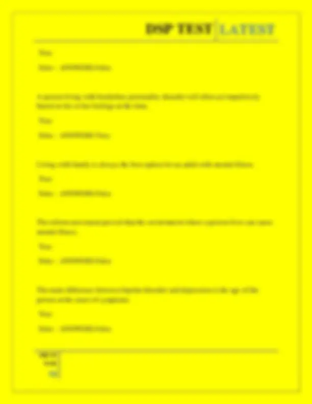 DSP TEST QUESTIONS AND ANSWERS 2025 | Exams Advanced Education | Docsity