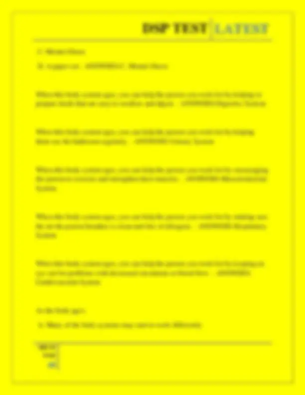 DSP TEST QUESTIONS AND ANSWERS 2025 | Exams Advanced Education | Docsity