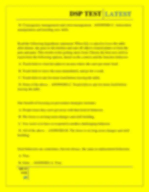 DSP TEST QUESTIONS AND ANSWERS 2025 | Exams Advanced Education | Docsity