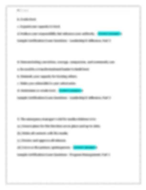 IAEM CEM/AEM EXAM SCRIPT 2025/2026; ACTUAL EXAM QUESTIONS WITH CORRECT VERIFIED SOLUTIONS ...