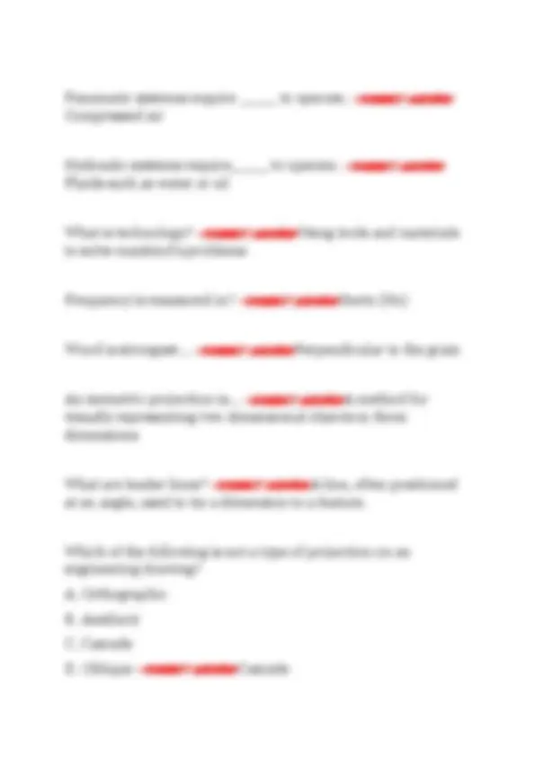 RECF ENGINEERING TECHNOLOGY PREP NEWEST EXAM 2025 WITH CHOICE OF ...