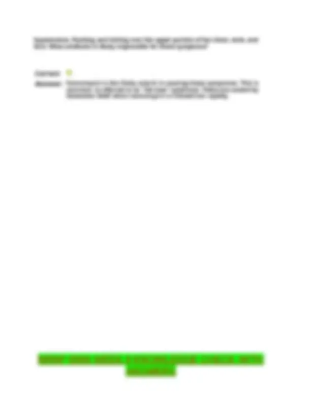 NRNP 6566 WEEK 9 KNOWLEDGE CHECK QUESTIONS WITH ANSWERS RATED A+ ...