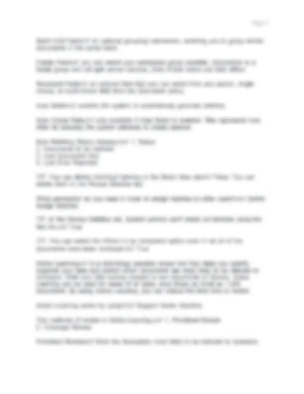 Relativity Review Management Specialist (Week 7-10) Prairie Smoke ...