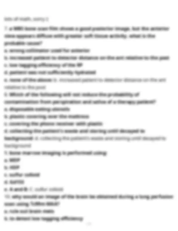 NMTCB PRACTICE EXAM - NEW BOOK REVISION EXAM QUESTIONS VERIFIED ANSWERS ...